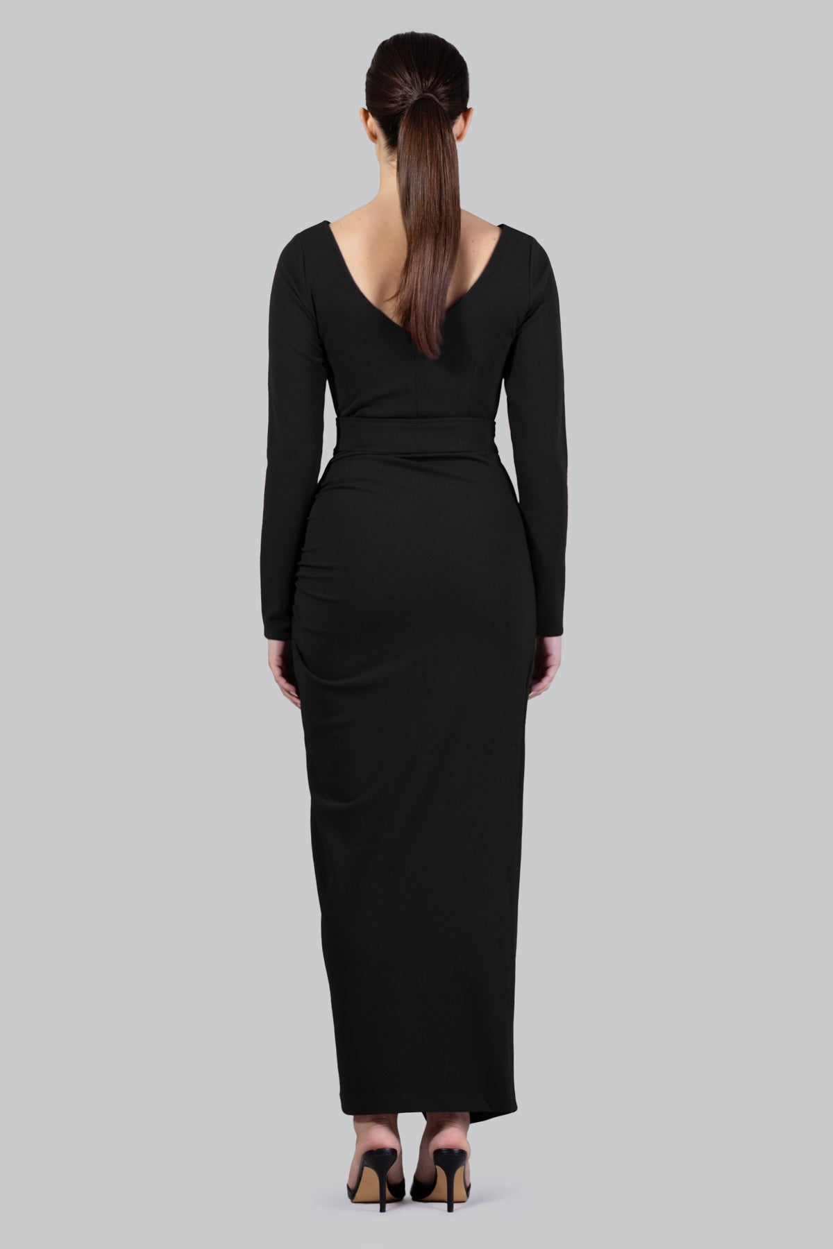 The Garbo Dress In Black | Meem Label