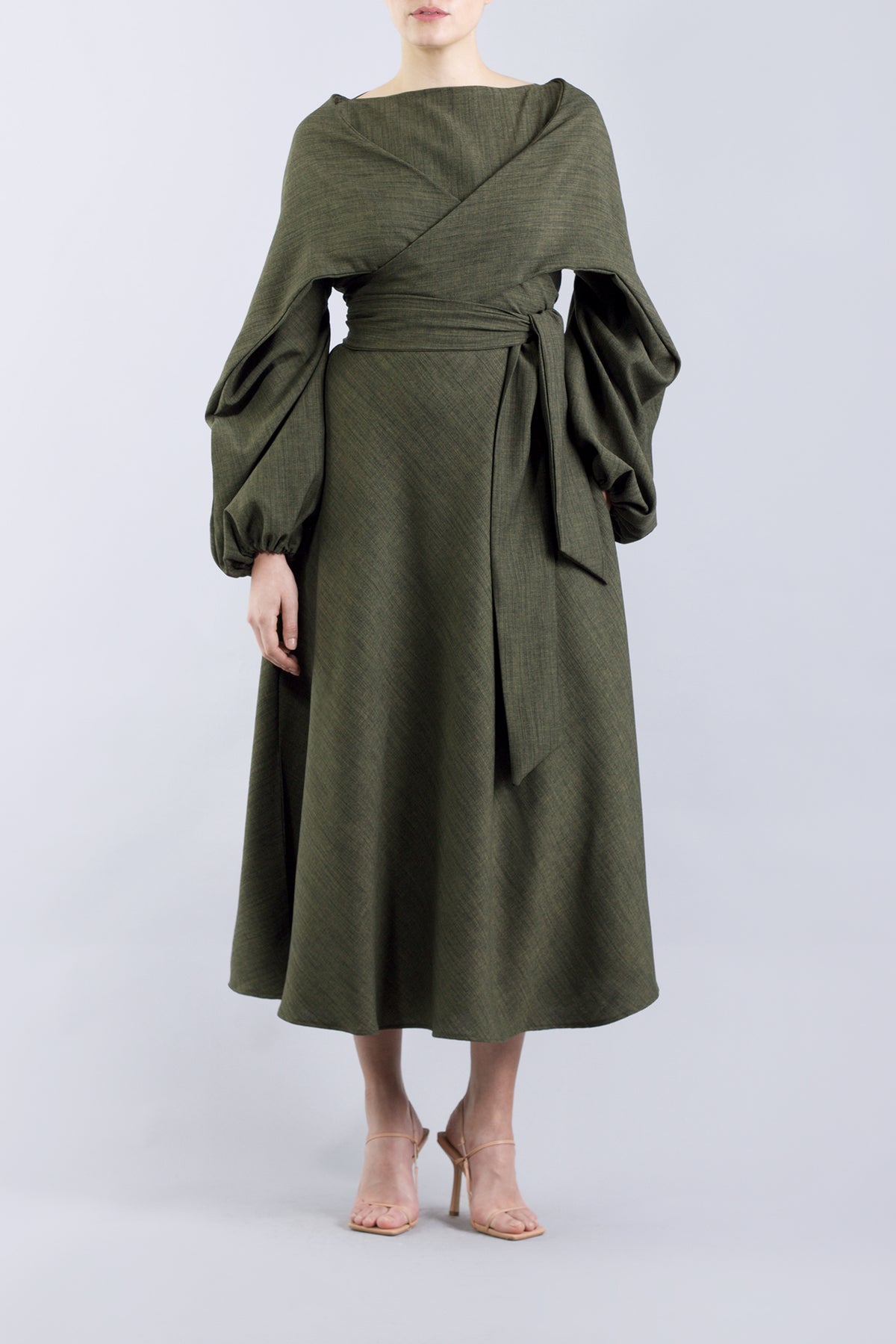 Crawford Green Dress | Meem Label