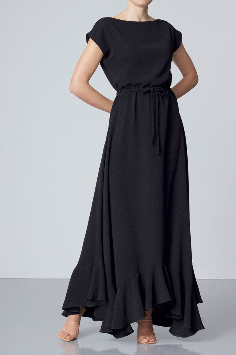 The Arvee Dress in Black | Meem Label